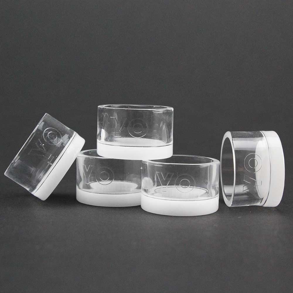 Opaque Bottom Quartz Insert Dishes - Yo Dabba Dabba
